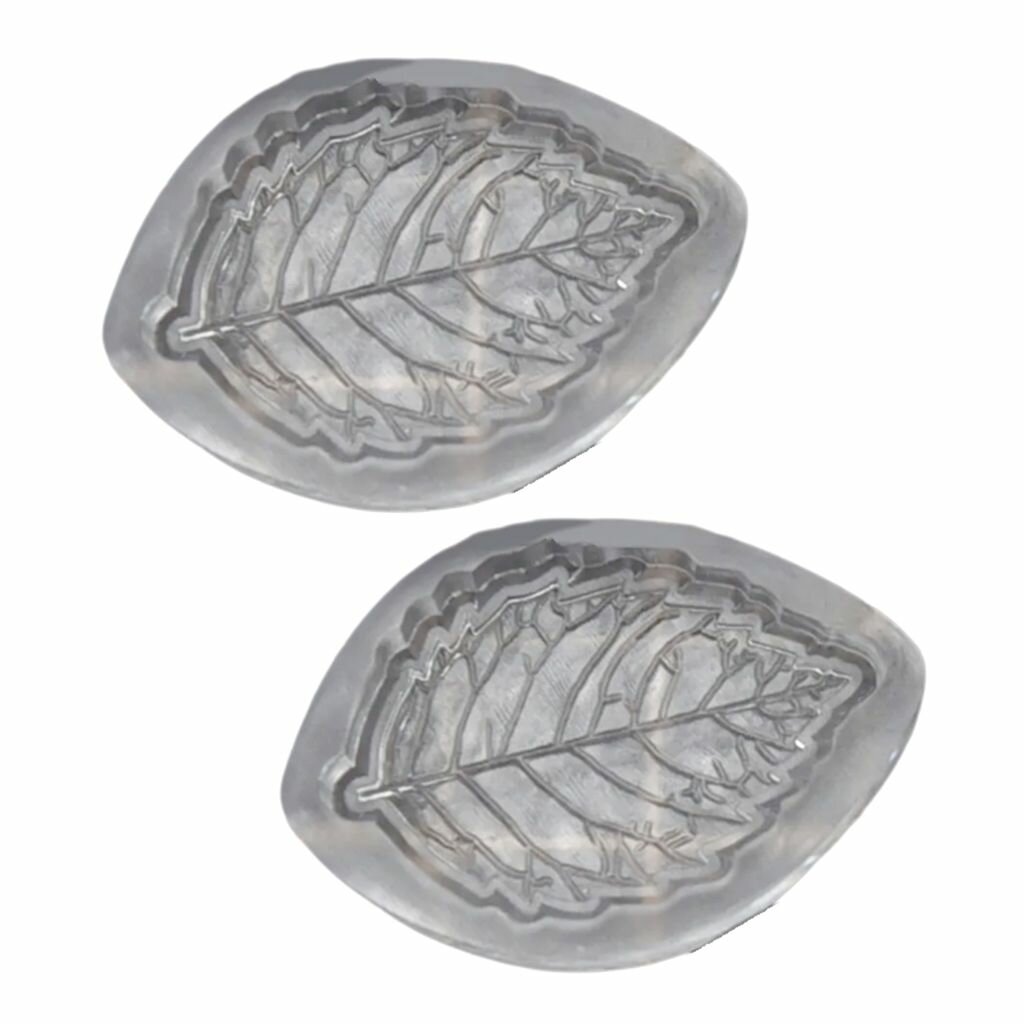 Прозрачные мини формы для листьев из ультралегкой глины