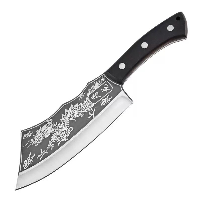 Нож фермера для домашней кухни, нож для резки костей, многофункциональный нож для раскалывания дров на открытом воздухе, специальный нож мясника для резки костей