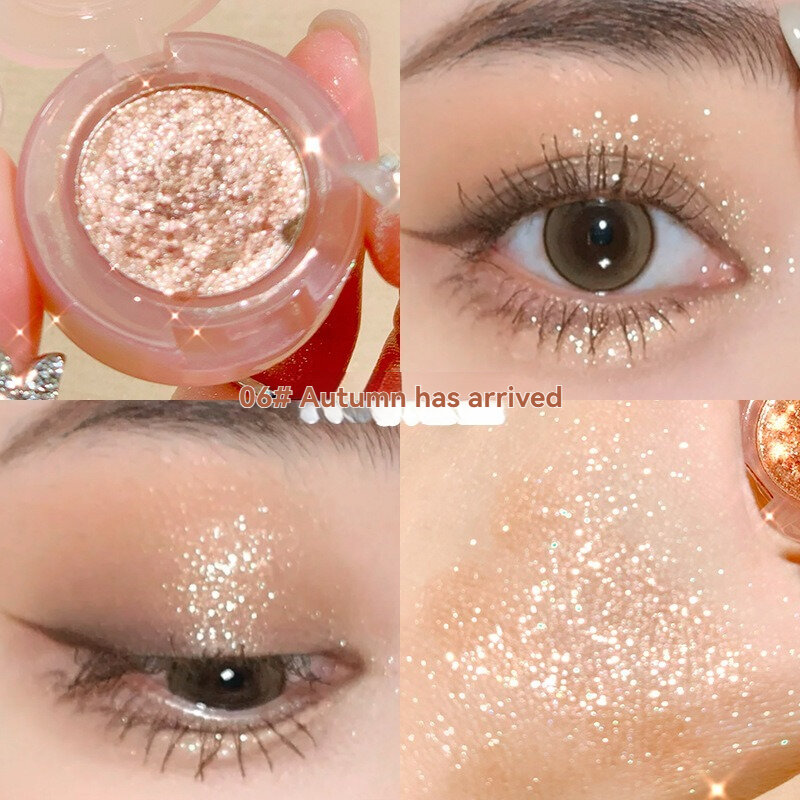 Тушь для век жидкая Pearl, прозрачно-серебристый блеск, без базового цвета, универсальный для накладывания тени на век / украшения шелковых червей / рисования подчерков, 2.6 г, полный вес 18 г