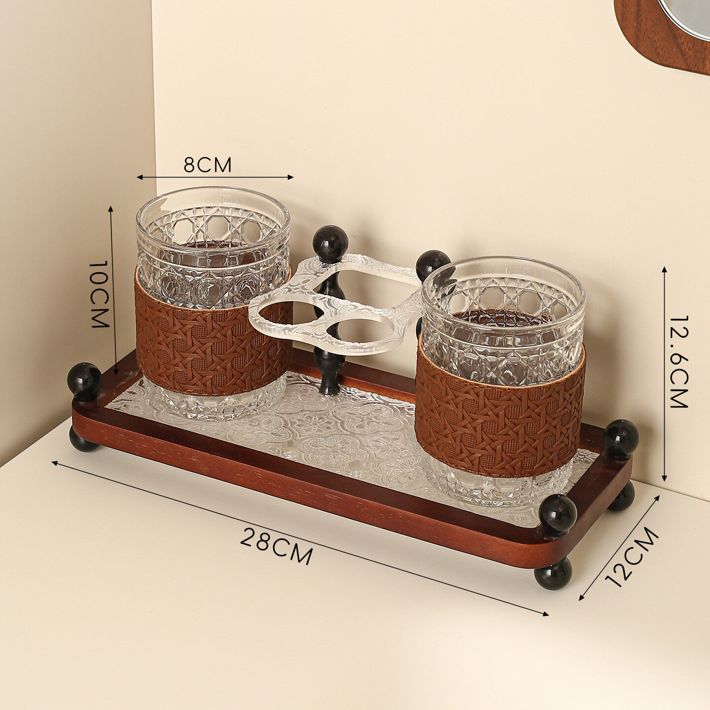 Многофункциональный держатель для зубных щеток в винтажном стиле, подставка для ванной из массива дерева, напольная стойка, держатель для чашек, стойка для хранения зубных щеток