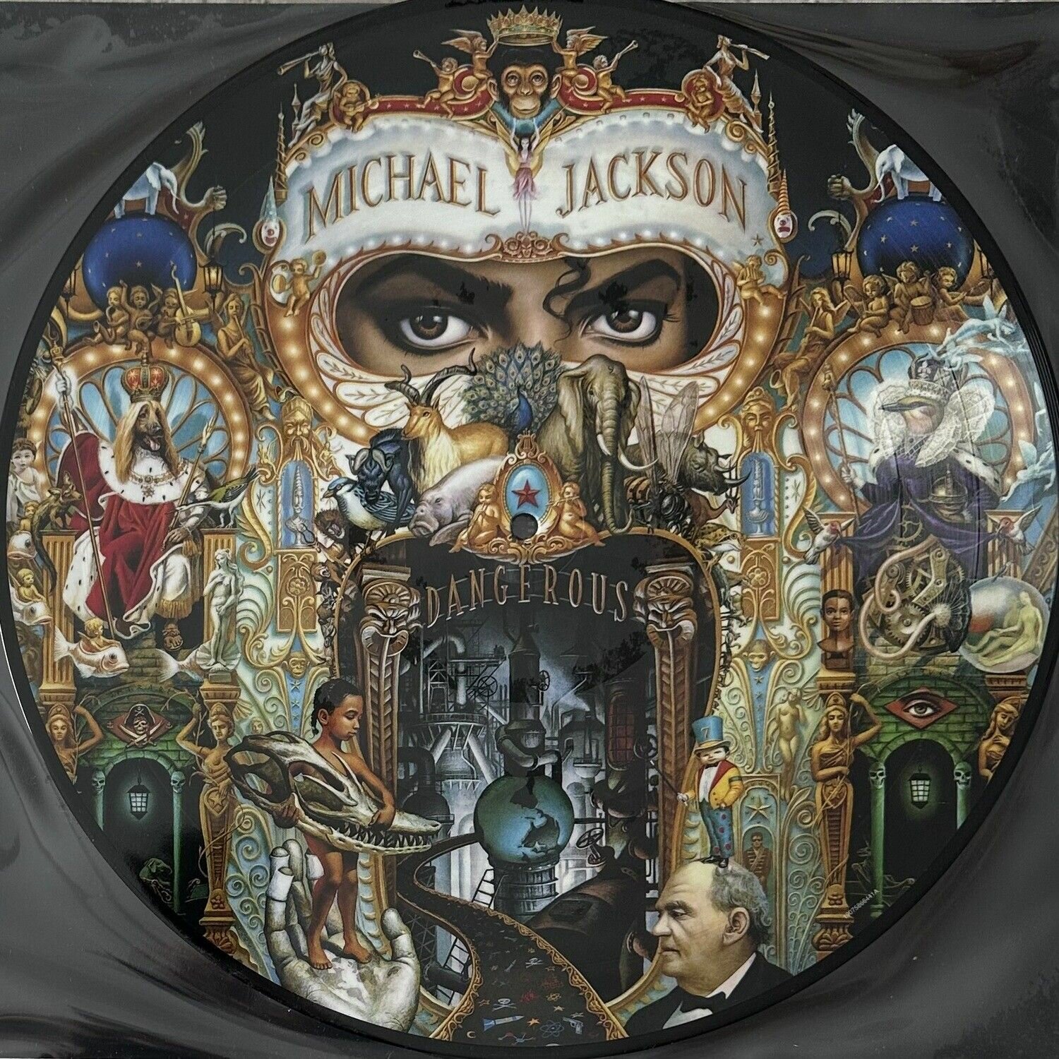 Виниловая пластинка Michael Jackson Dangerous 2LP (Европа 2018г.) Picture