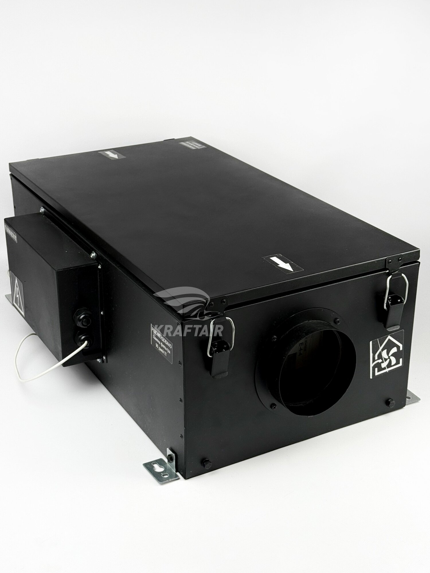 Малая приточная установка МПУ 450 м3/час, 220В, для вентиляции