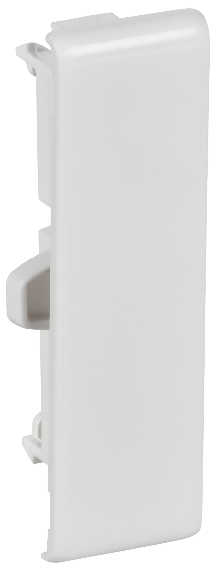 DLP Накладка на стык крышки 65мм для кабель-каналов 80х35 80х50 105х50 150х50 белая IEK 10801