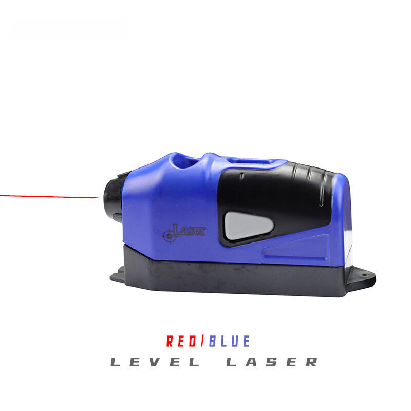 Etopoo Promotional Multifunctional Infrared Laser Level Wire Tape Laser Ground Meter with Blisters (Mini laser wire maker Blue DC50B)