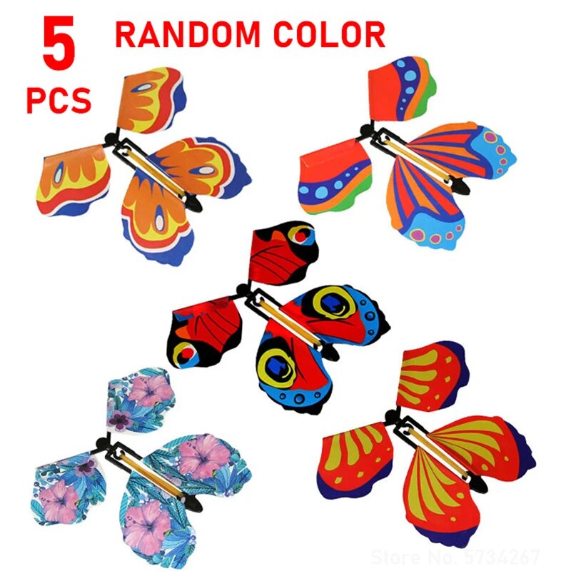 Волшебные летающие бабочки, набор из 1/5/10 штук Old Random 5pcs