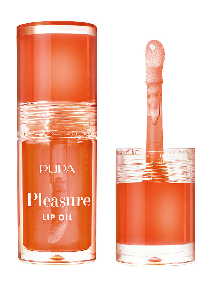 PUPA Масло для губ Pleasure Lip Oil, 5 мл, 002 Exotic Papaya