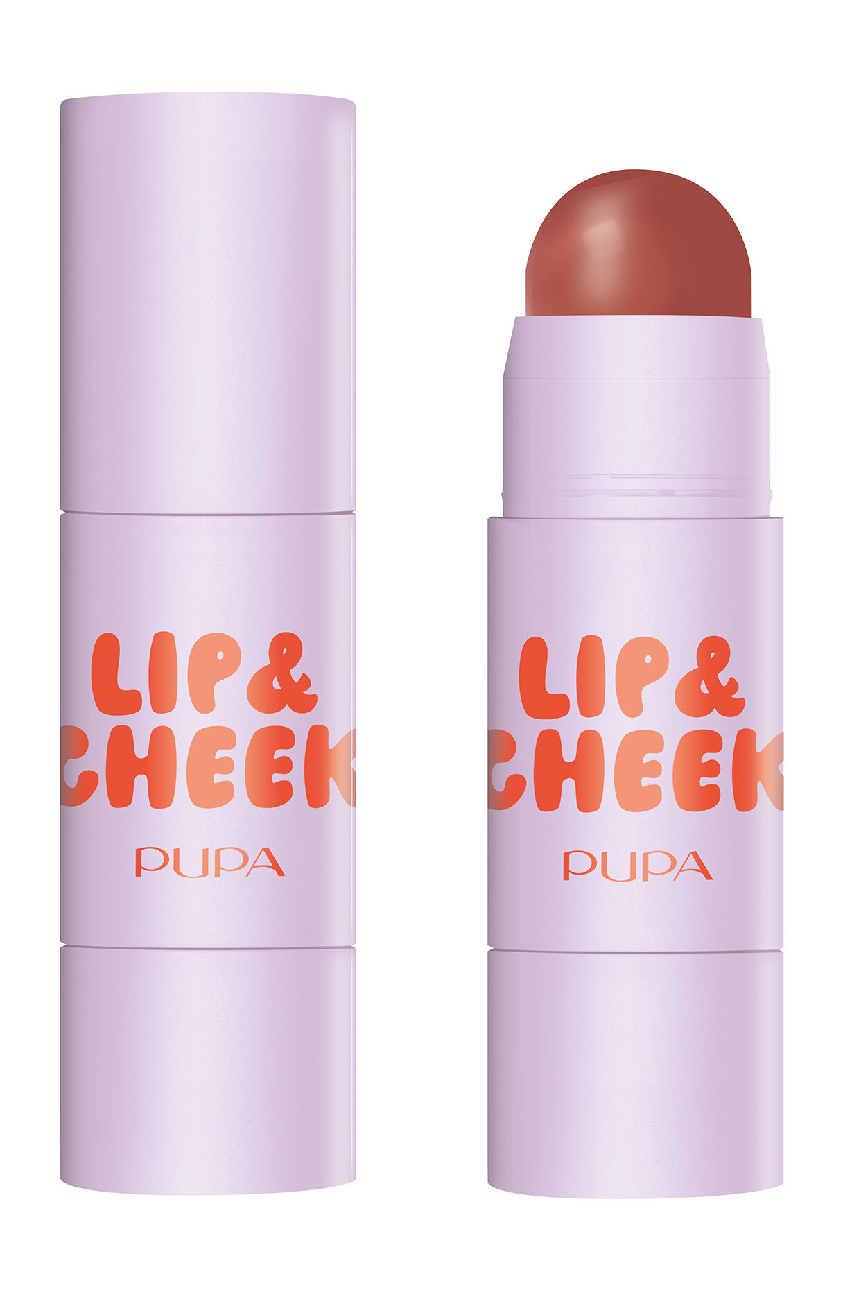 PUPA Бальзам для щек и губ Lip&Cheek в стике, 4 г, 001