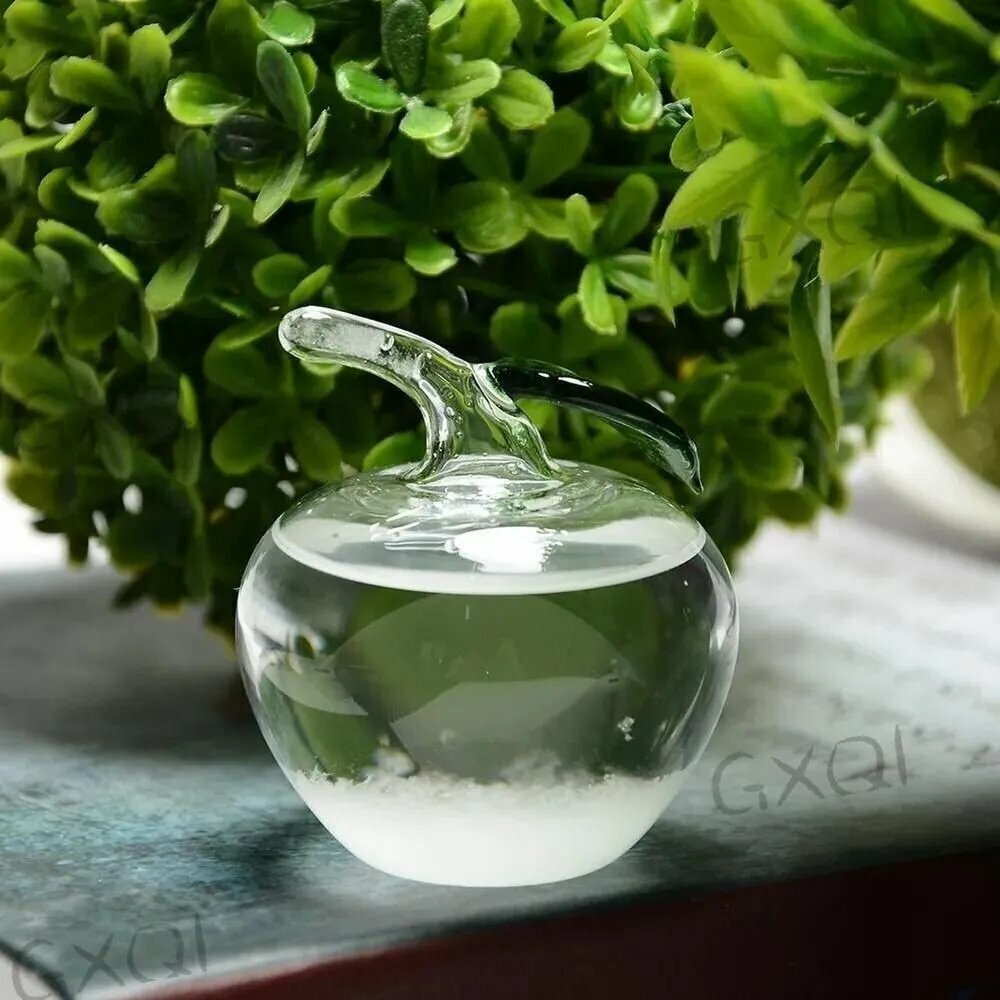 Барометр Фицроя (штормгласс - погодная станция) стеклянныйQ