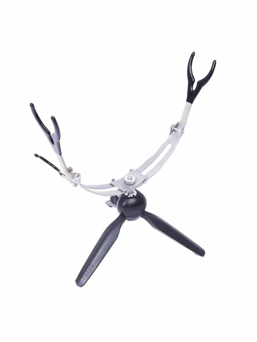 Подставка тренога на 1 удилище Blue Magic / Подставка для удочек зимняя / Род-под для рыбалки