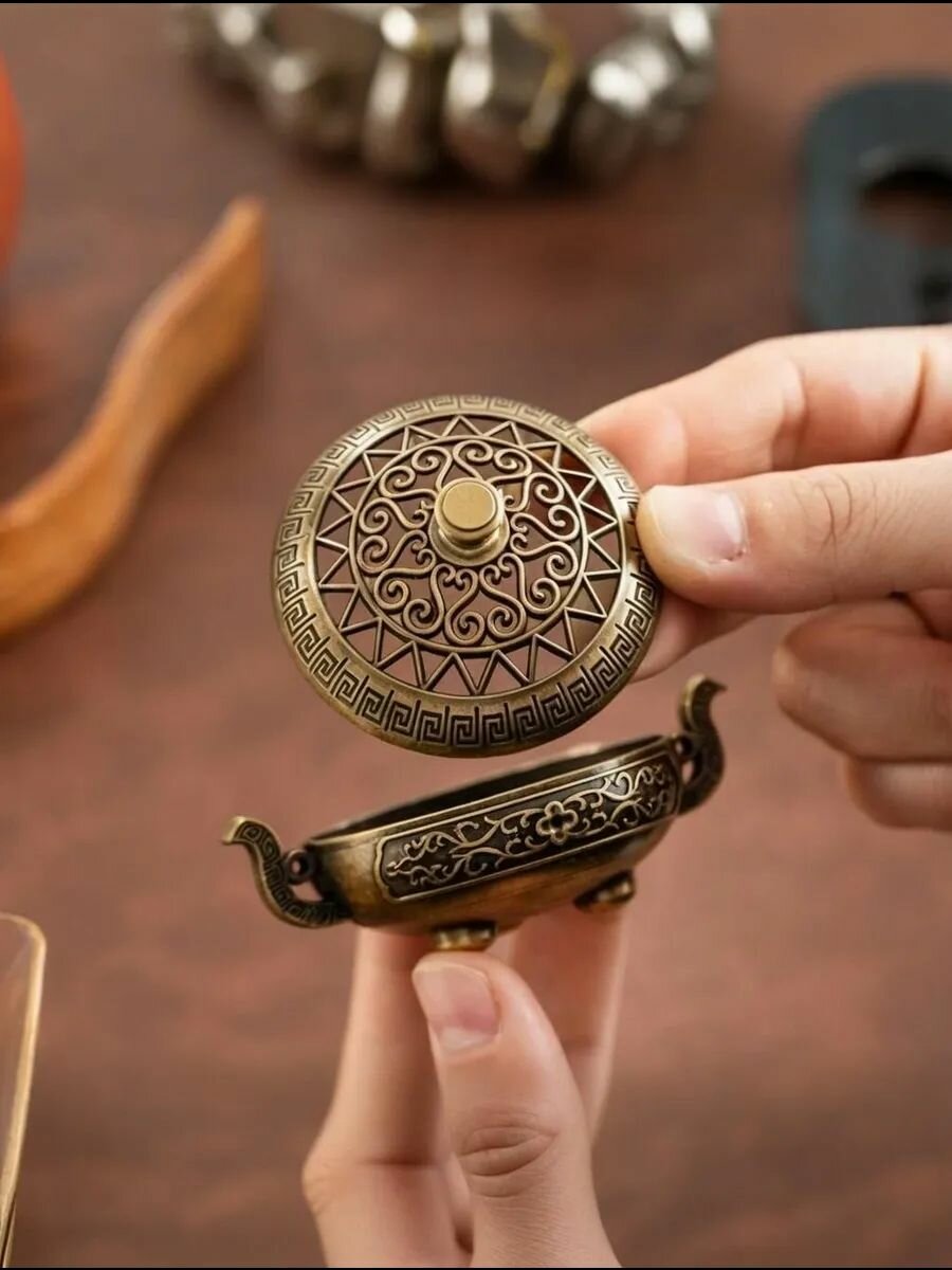 Кадильница для благовоний и ладана, подставка кадило для медитаций — фото 1