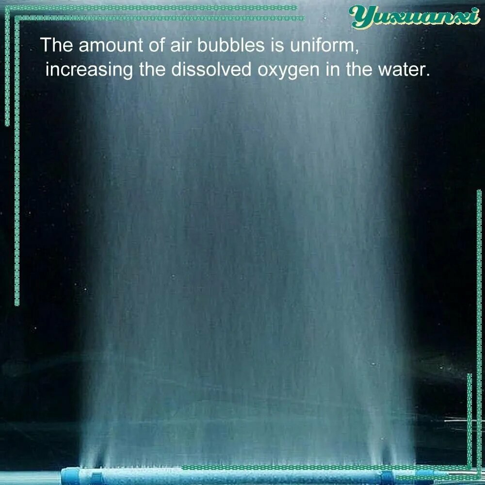 Трубка для аэрации аквариума, регулируемая, низкий шум, для аквариумных рыбок