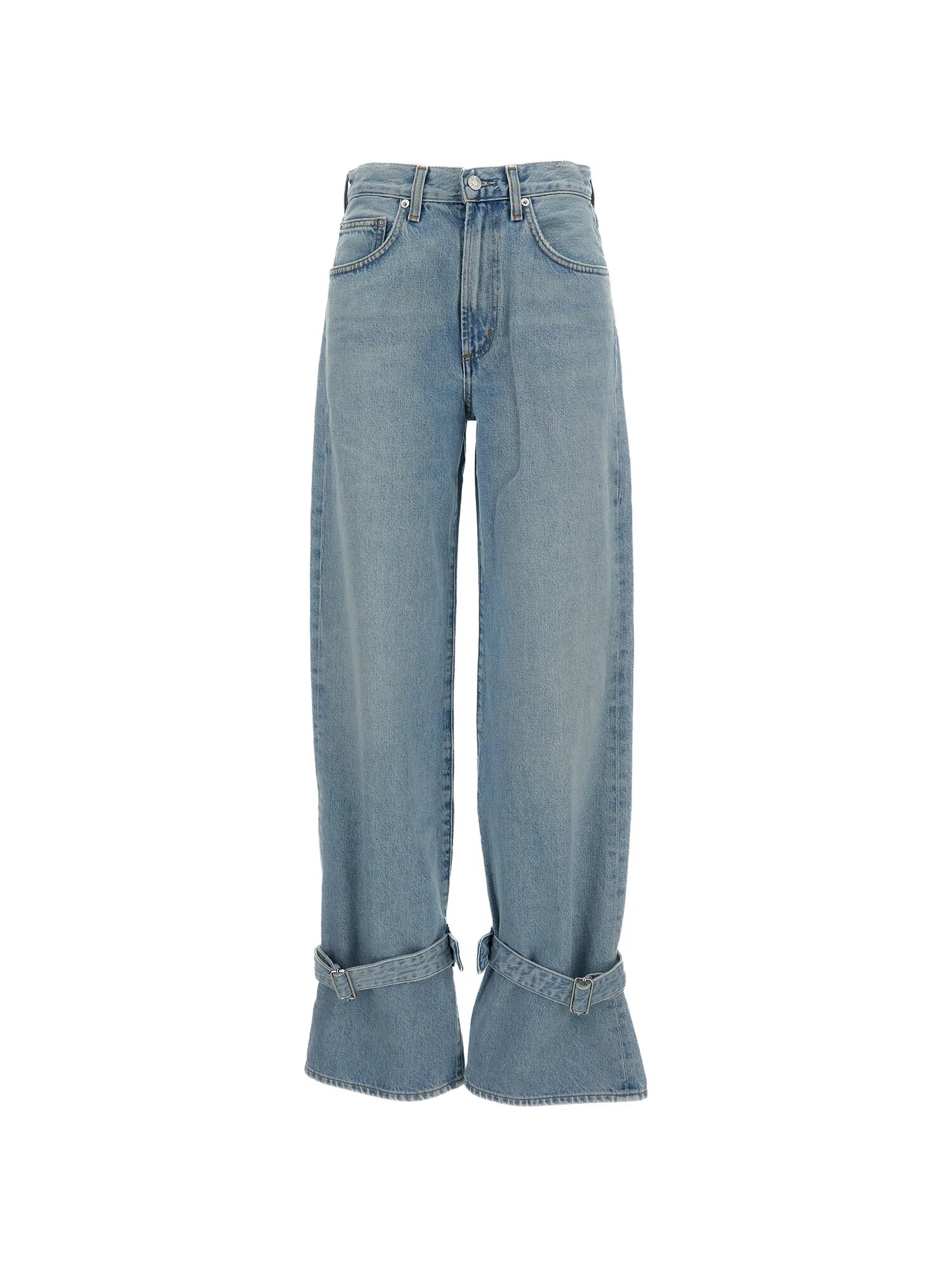 Джинсы Drawstring hem jeans 