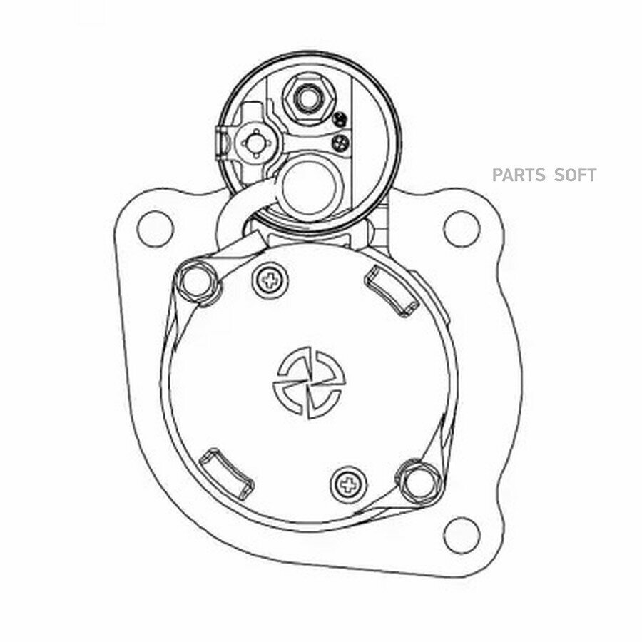 PRESTOLITE-ELECTRIC M81R2502 Стартер 12V 2 5kW 10z Cummins ISF 2 8 Газель ()