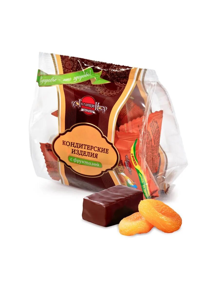 Конфеты курага с суфле с фруктозой 190г