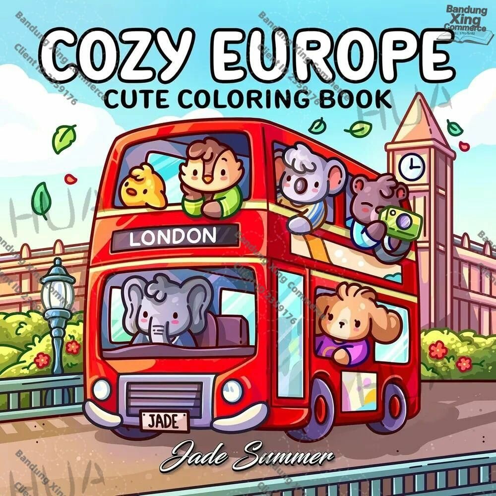 Раскраска антистресс для взрослых и подростков Coco Wyo -COZy EUROPE 81