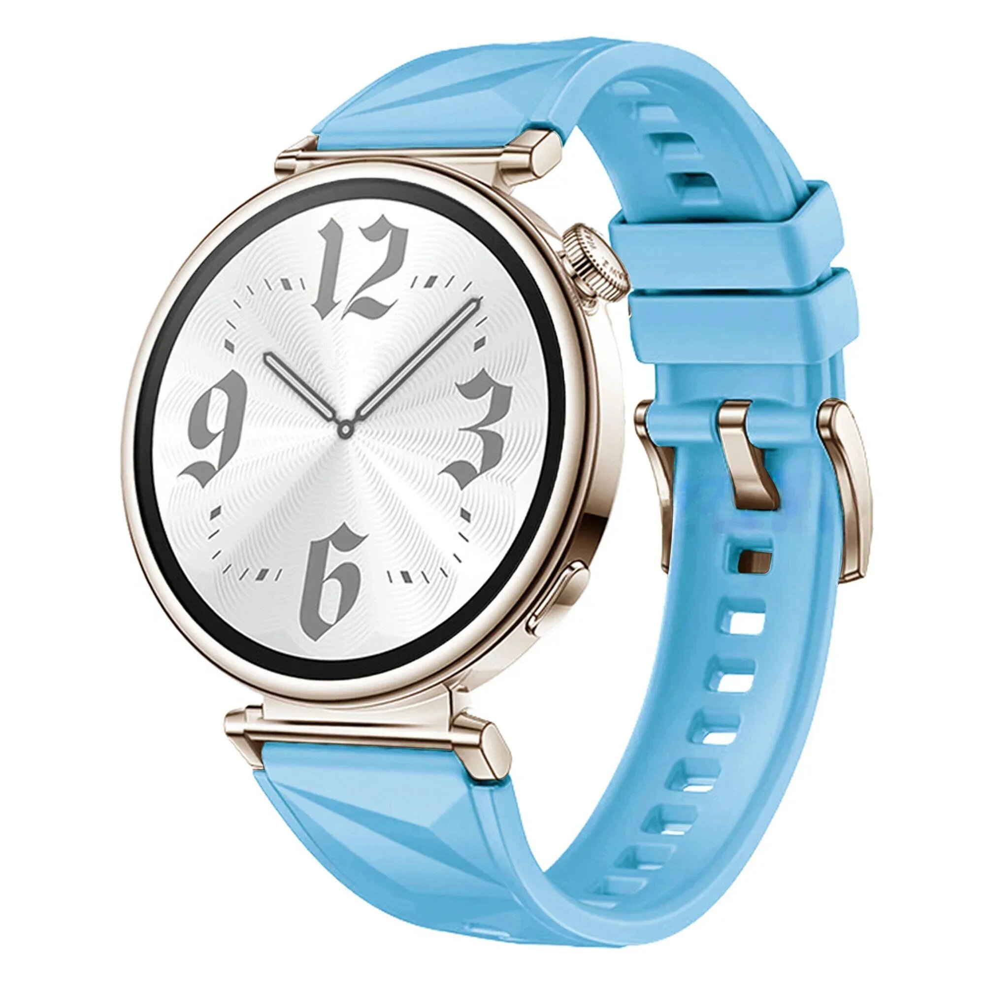 Huawei Watch FancyWrist, light blue-rose gold, размер Huwei Honor S1