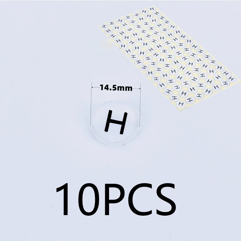 Фиксированные ручки для крана красные и синие H