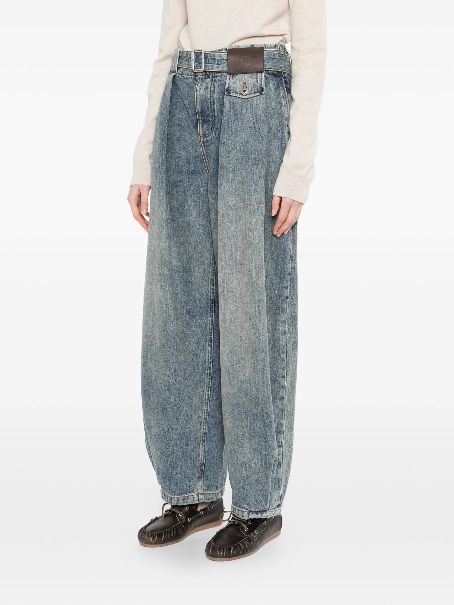 Джинсы Loewe Washed jeans, размер 38, blue — фото 1