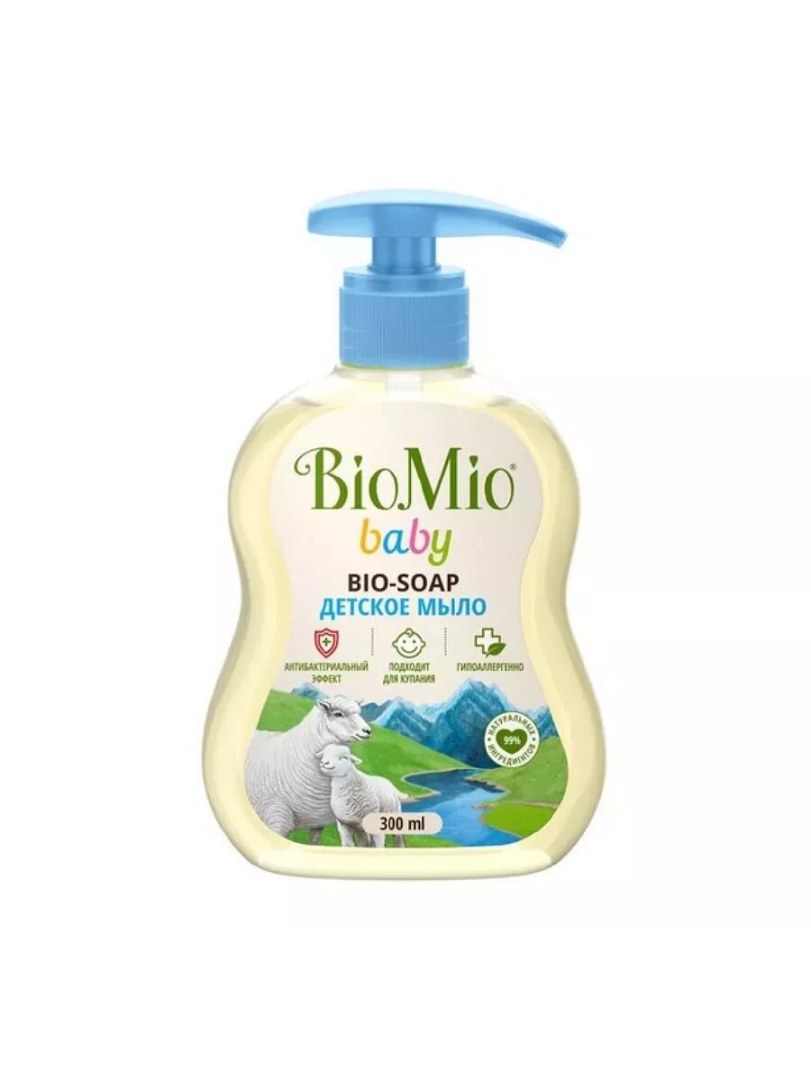 BioMio мыло жидкое детское Baby Bio Soap 300мл-2шт.
