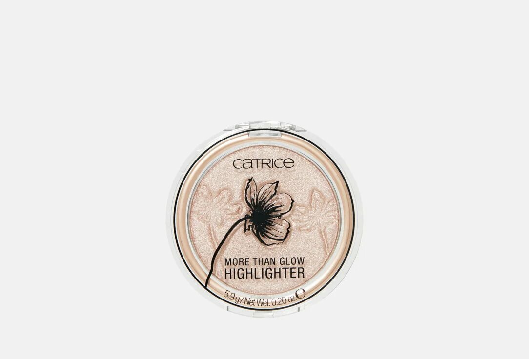 Пудра-хайлайтер для лица Catrice More than glow highlighter, оттенок 020, Supreme rose beam, 5.9 г