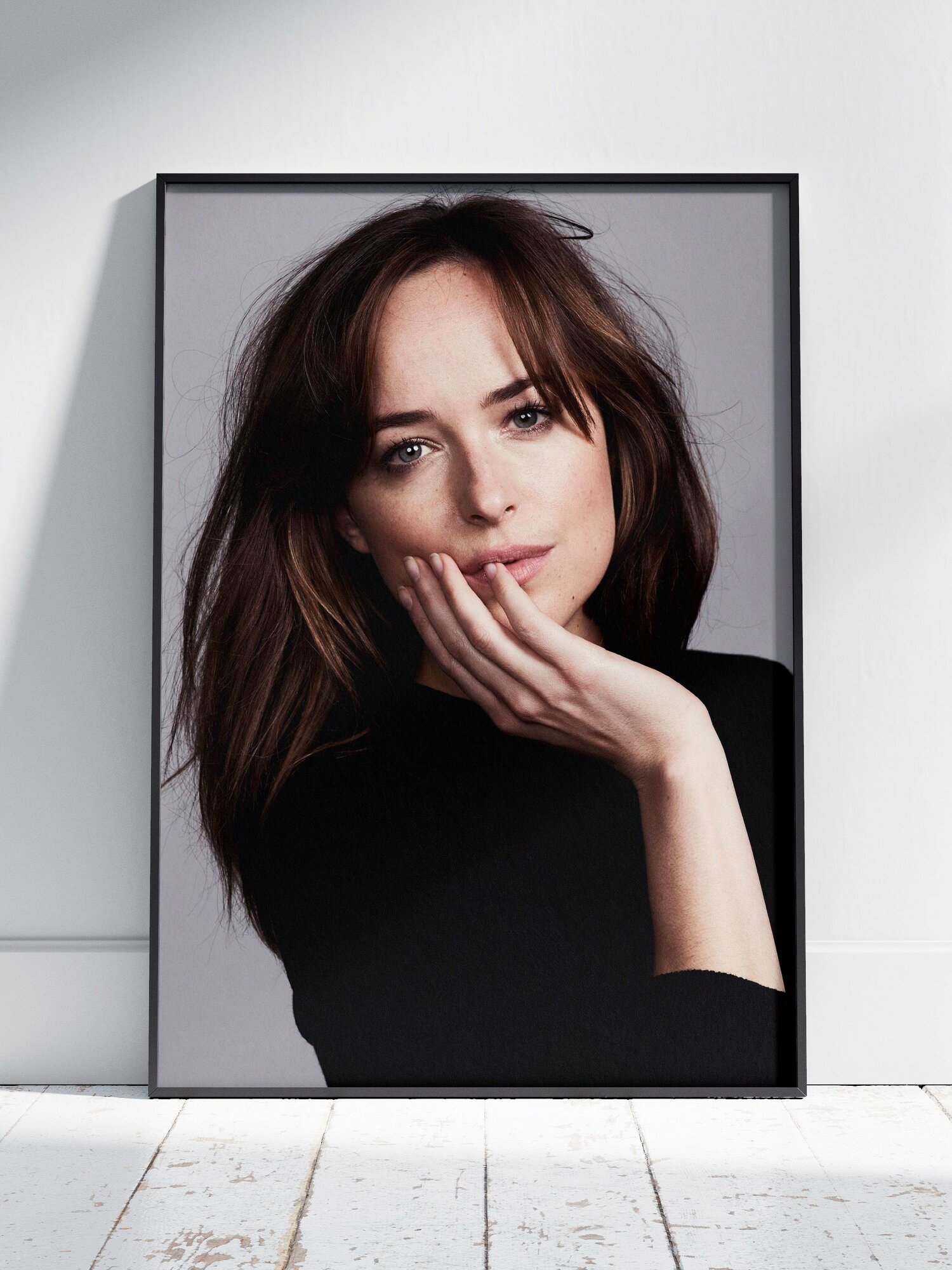 Плакат на стену для интерьера Дакота Джонсон (Dakota Johnson 34) - Постер по актеру фильма, кино, сериала формата A4 (21x30 см)