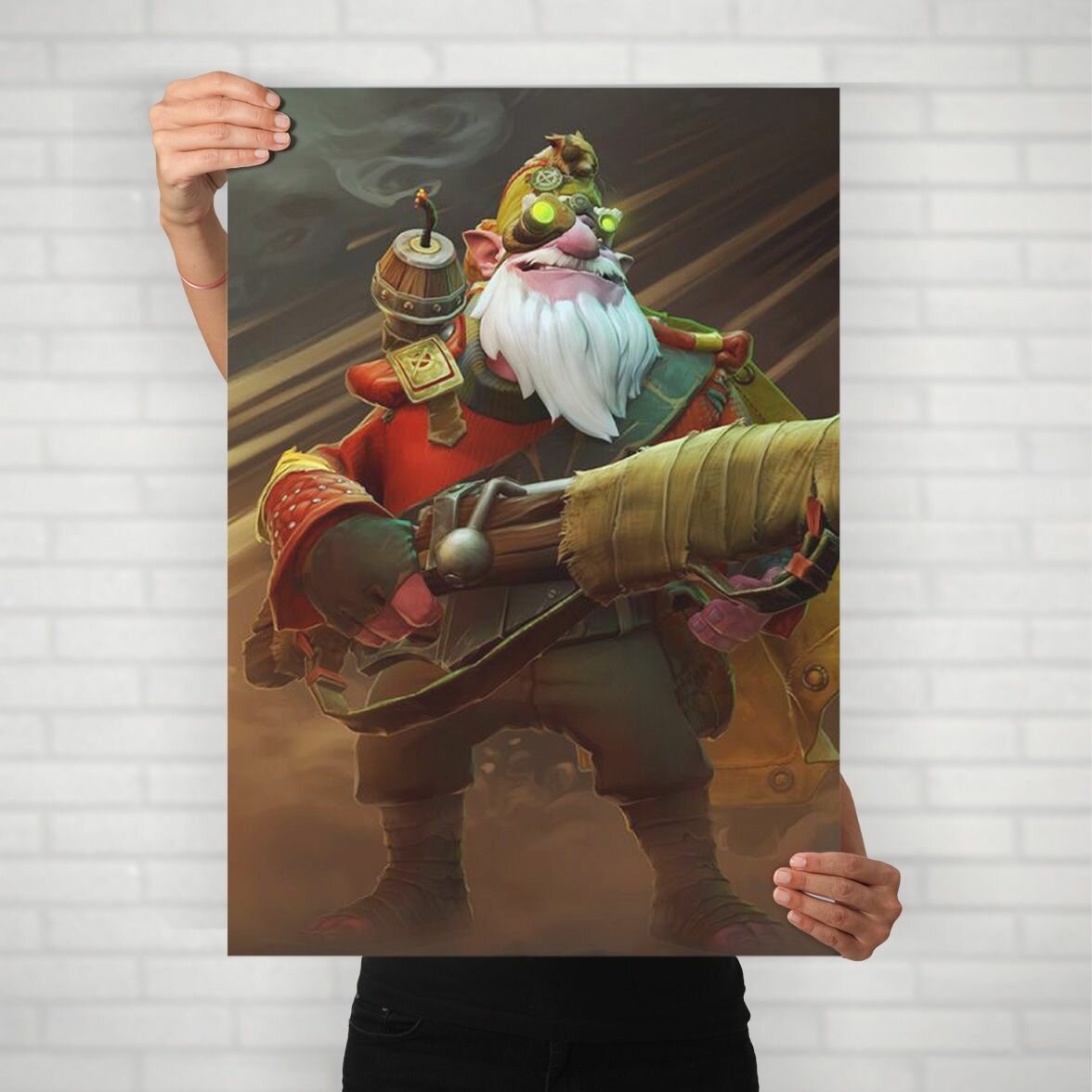 Плакат на стену для интерьера Dota 2 (Sniper 2) - Постер по игре формата A2 (42х60 см)