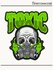 Термонаклейка для одежды и аксессуаров DTF-печать Toxic