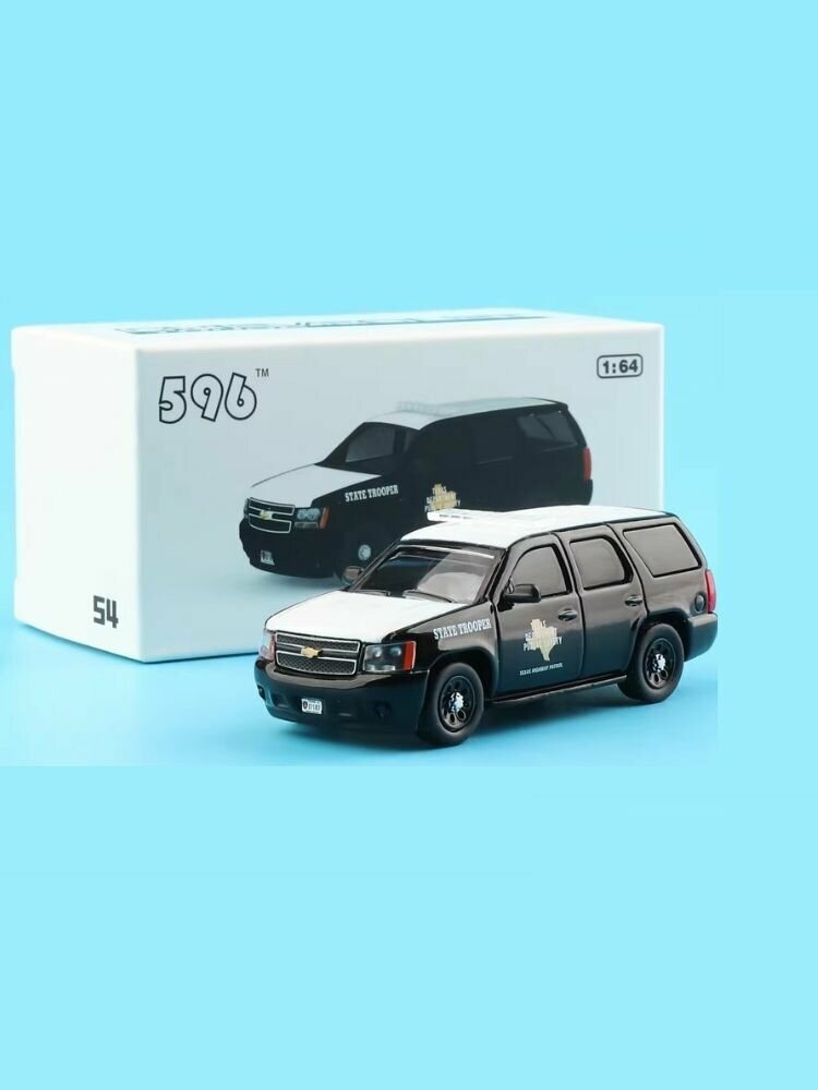 Машинка металлическая модель 596 1:64 Chevrolet Tahe SUV Patrol Wagon