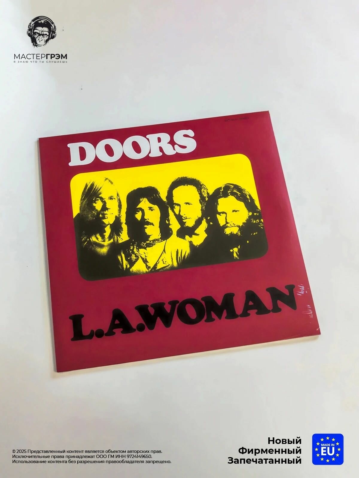 Виниловая пластинка The Doors - L.A. Woman (LP) 1972