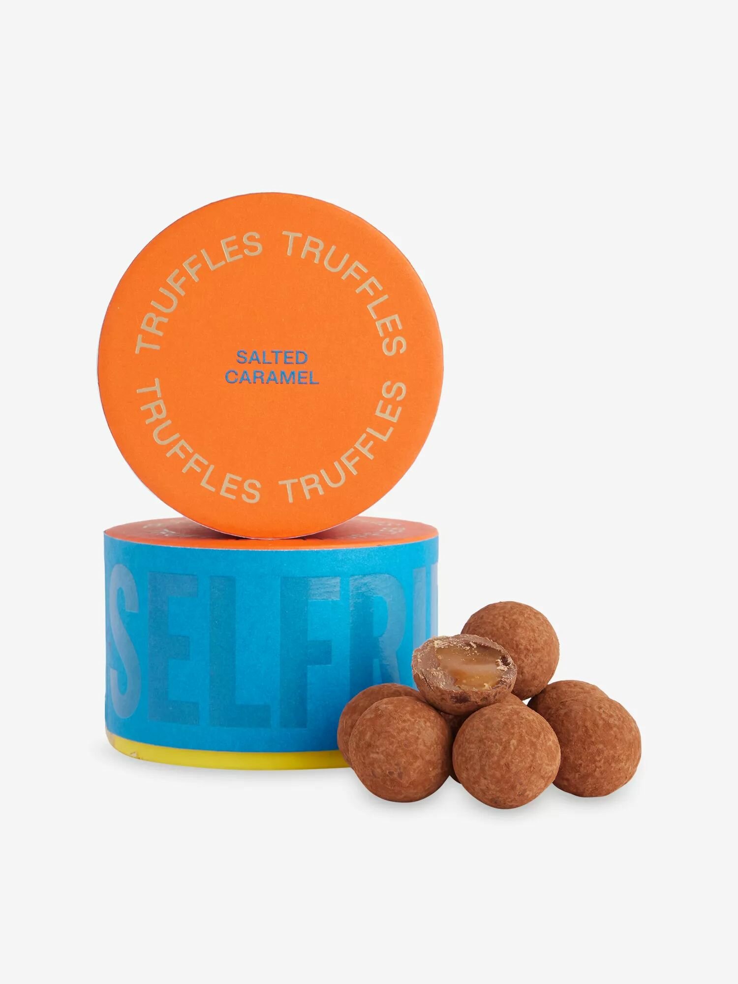 SELFRIDGES SELECTION Трюфели из молочного шоколада с морской солью и карамелью Milk Chocolate With Sea Salt Caramel Truffles 10-PIeces, 10 штук