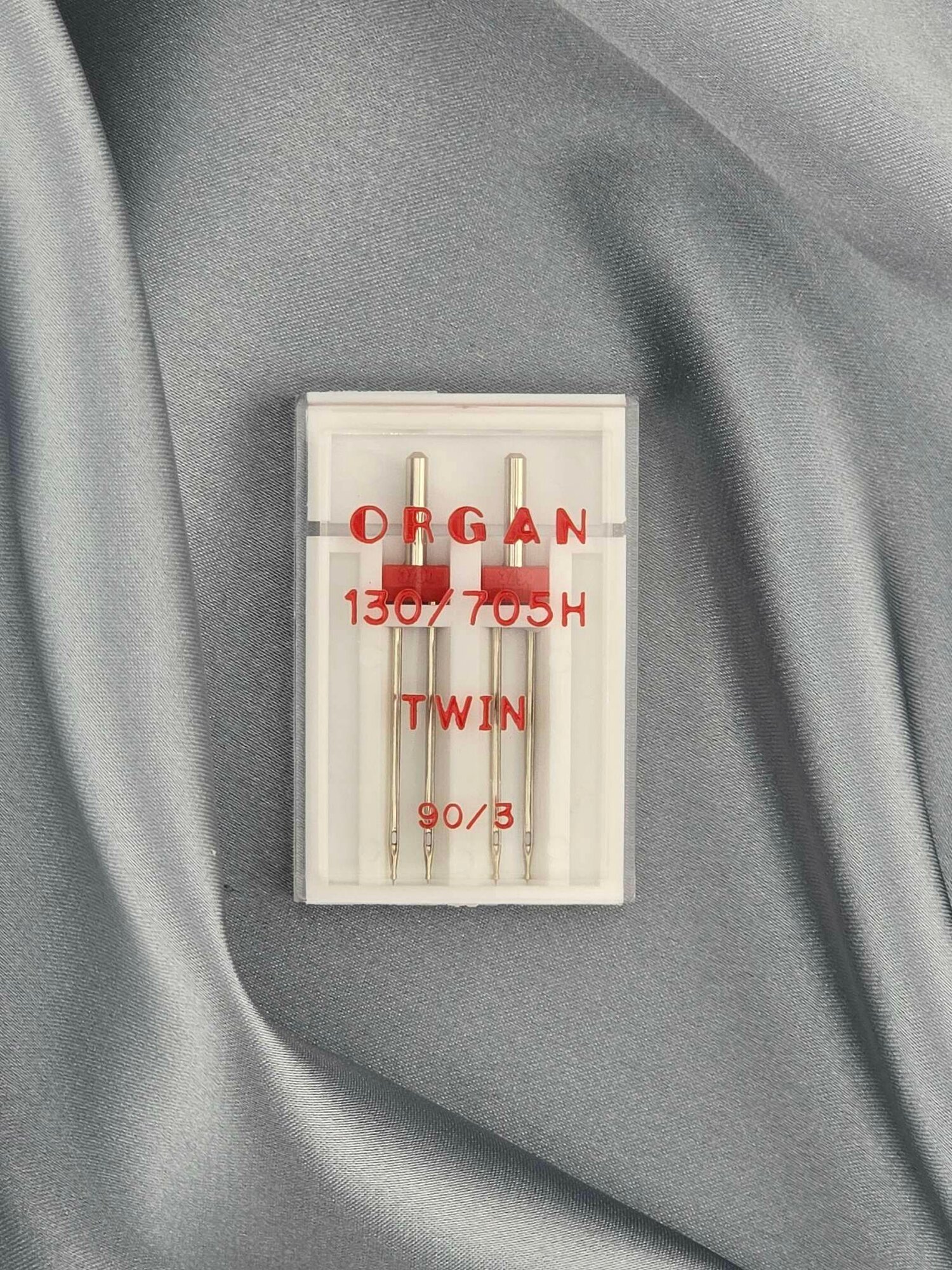 ORGAN TWIN иглы универсальные №90/3, 2шт