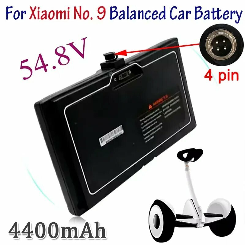18650 54,8 В 4,4 Ач самобалансирующийся аккумулятор для скейтборда Xiaomi Ninebot Segway MINI Lithium Cell Приложение для подключения к BMS
