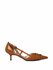 Туфли Pinko Embellished pointed-toe pumps, размер 38, коричневый