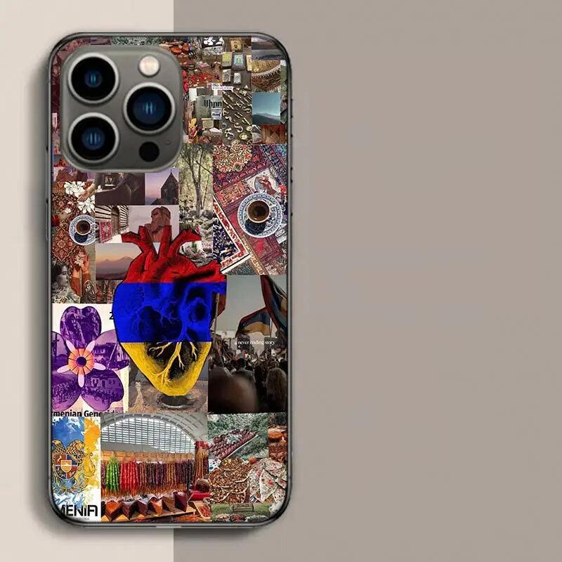 Флаг Армении, паспорт, ART, чехол для телефона для Iphone 17 Air 15 Pro 14 Plus QH522-4, iPhone 14