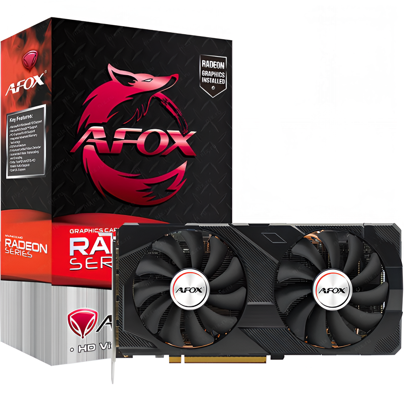 Видеокарта AFOX Radeon RX 5700 XT 8GB (AFRX5700XT-8GD6H6-V4)