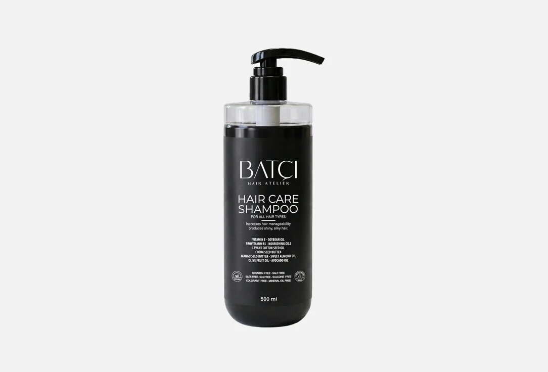 Batçı Hair Care Бессульфатный шампунь для волос 500 мл