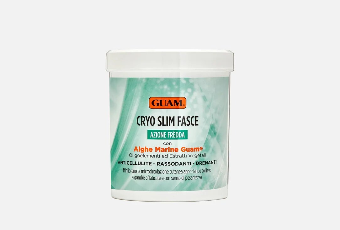 GUAM CRYO SLIM FASCE Бинты-обёртывание для снятия отёчности ног 150 мл
