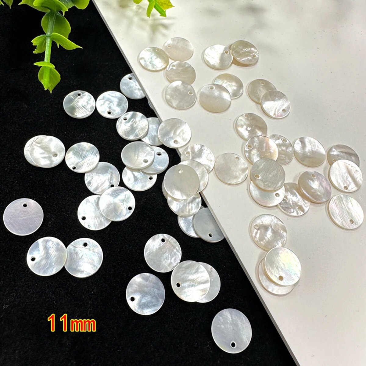 Перламутровые подвески Round-11mm, 5 шт