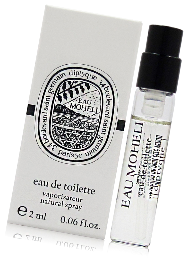 Женская миниатюра Диптик О Мохели 2 мл - Diptyque Eau Moheli сэмпл