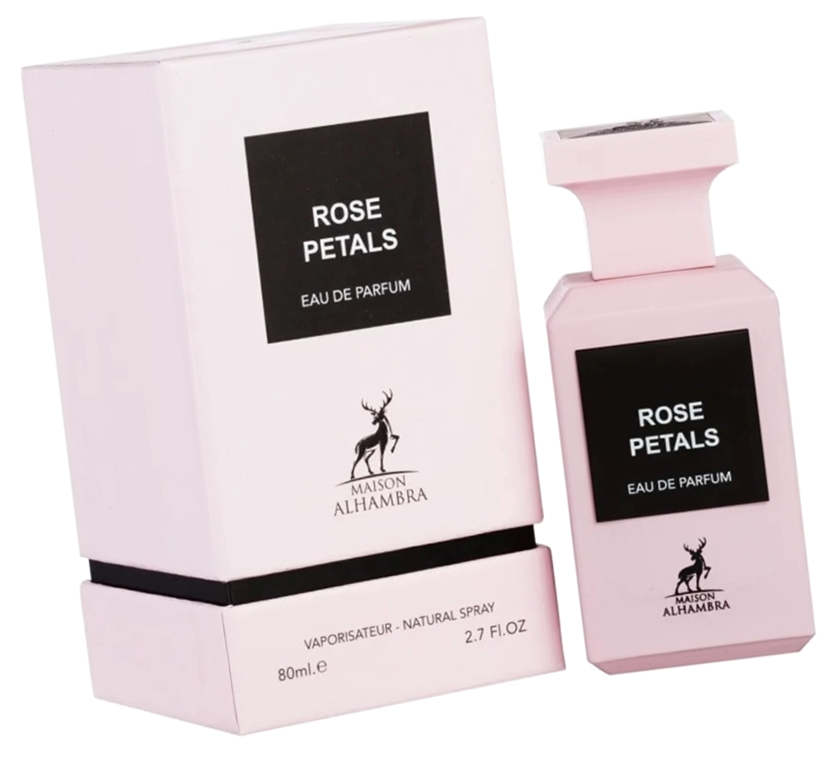 Alhambra Rose Petals парфюмерная вода для женщин и мужчин 80 мл / Альхамбра Роуз Петалс