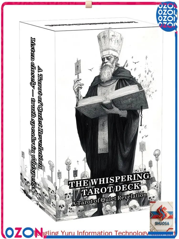 Карты Таро "The Whispering Tarot Deck" - Авторская колода Таро, 78 карт