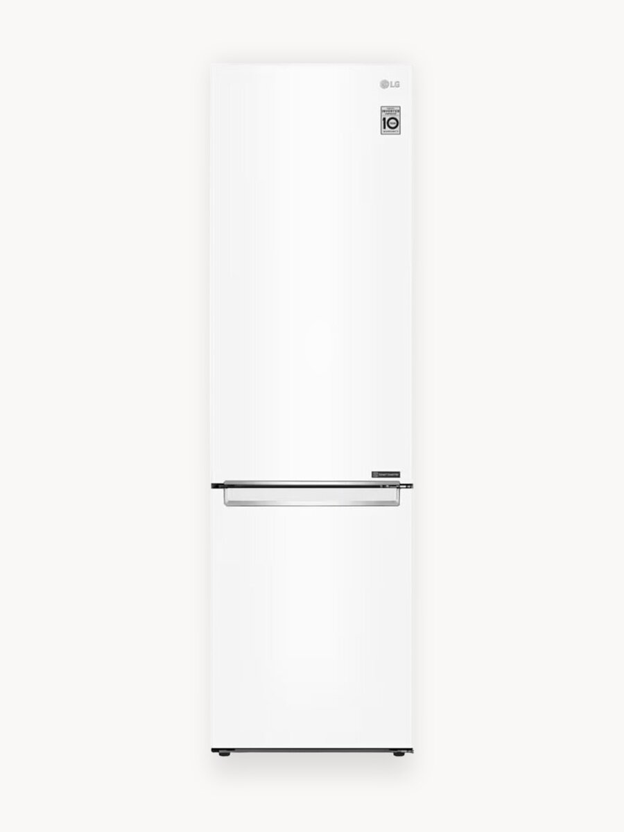 Холодильник двухкамерный LG GC-B509SQCL, A+, полезный объем 384 л, Total No Frost, инверторный компрессор, белый