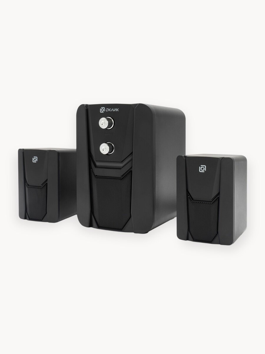 Колонки Oklick OK-423, 2.1, черный [n-189]