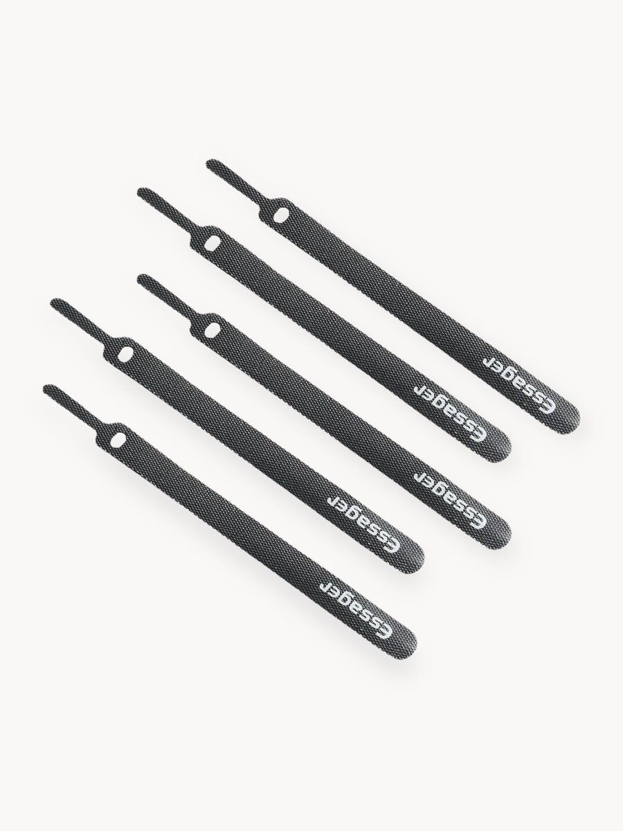 Стяжка липучка для проводов нейлоновая Essager, хомуты для кабеля 20 штук