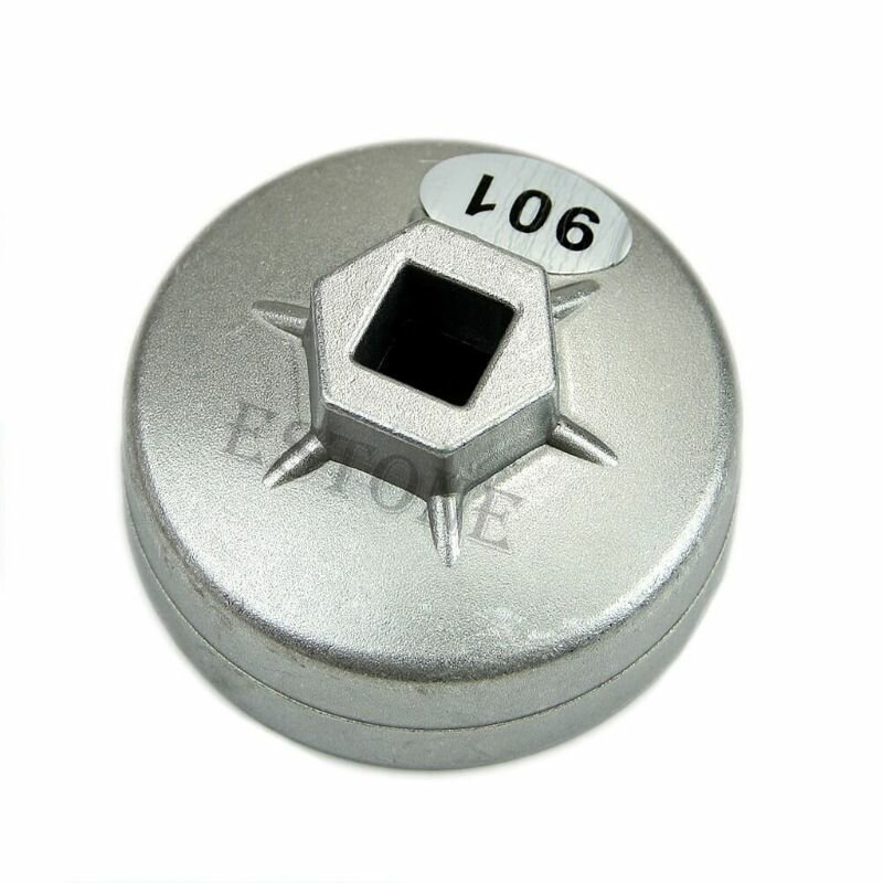 1/2 Square Drive 14 Flutes End Cap Oil Filter Wrench Auto Tool For 65mm