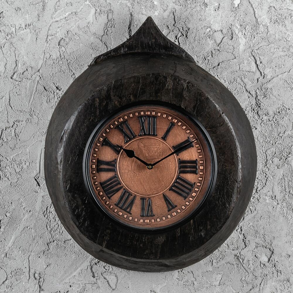 Часы настенные деревянные интерьерные Decor of today 40х15х51
