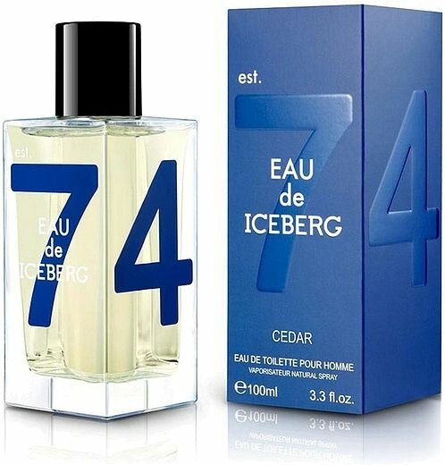 Iceberg eau de iceberg 74 cedar 100 ml туалетная вода мужская