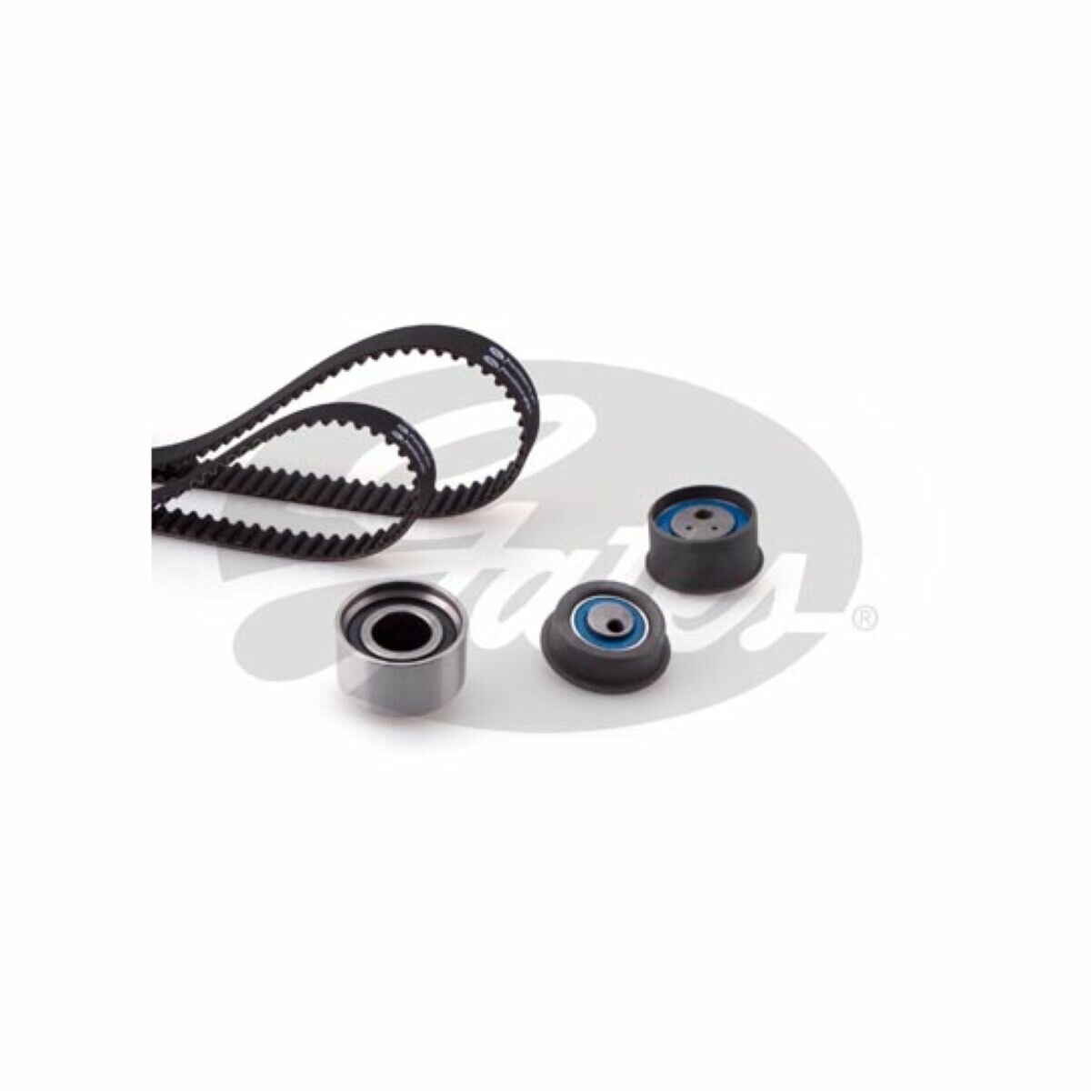 Комплект Грм Mitsubishi Galant V/L200/L300 Iii/Space Wagon 2.0I 1986 => (Ролик 3Шт+Ремень 123X29+Рем(Gates K015373Xs)