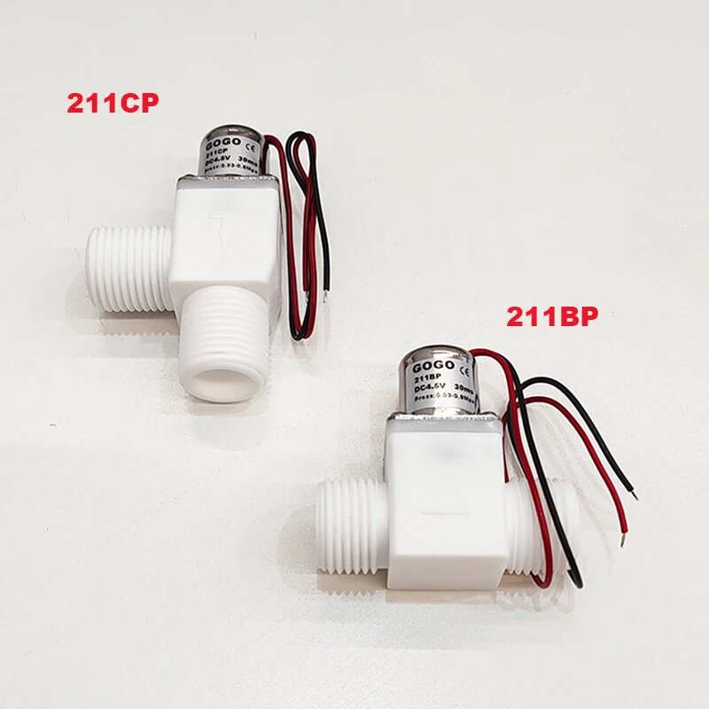 G1/2 дюйм, миниатюрный Индукционная сантехника контроль воды импульсный соленоидный энергосберегающий клапан, 211CP