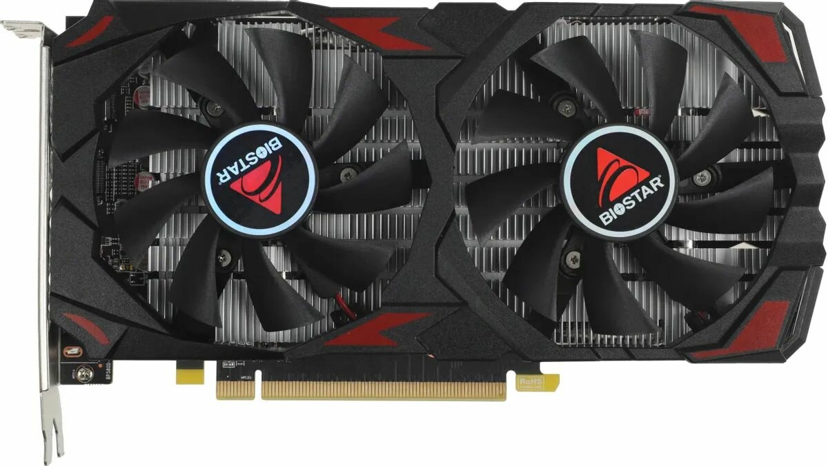 Видеокарта Biostar AMD Radeon RX 580 2048SP 8Gb GDDR5 1274/7000 Ret